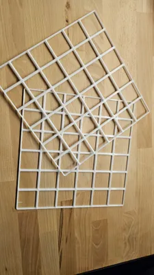 6X6 Gridfinity base plate, A1, X1. P1 profile by Throttle X design ...