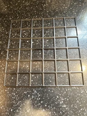6X6 Gridfinity base plate, A1, X1. P1 profile by Throttle X design ...