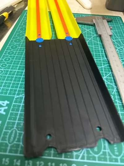 Wide Hot Wheels Track - Free 3D Print Model - MakerWorld