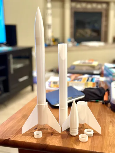 Printable rocket by Erwin MakerWorld: Download Free 3D Models