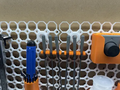 Pegboard Mount for Multiboard Remixed by Subton MakerWorld: Download ...