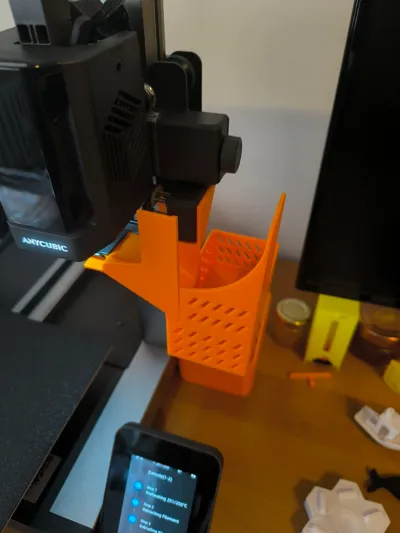 Anycubic Kobra 3 Filament Poop Catcher Bin by ...
