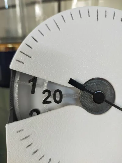 Rotating dial clock - Free 3D Print Model - MakerWorld