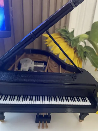 Grand Piano (Music Box Bottom Winding Kit-K014) by SheepMe! - MakerWorld