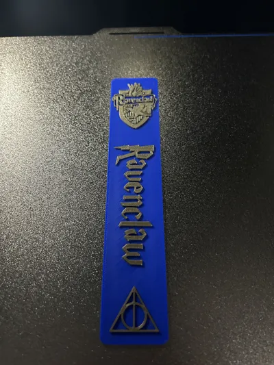 Harry Potter House Bookmarks 2 Color by Triple G Workshop MakerWorld ...