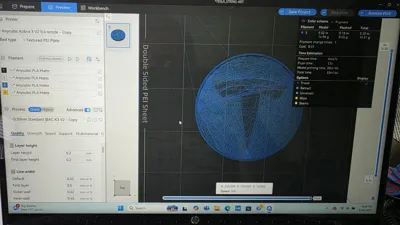 TESLA STRING-ART / DECORATION - Free 3D Print Model - MakerWorld