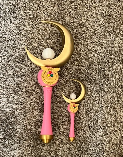 Moon Stick - Sailor Moon Prop by Forg3D Design MakerWorld: Download ...