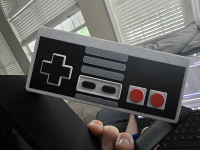 NES Controller Bookend by Frameworks - MakerWorld