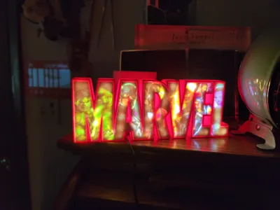 Lithophane Marvel by gaugo87 - MakerWorld