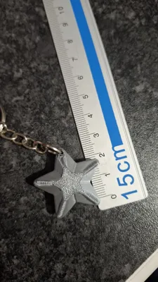 Star Keychain. - Free 3D Print Model - MakerWorld
