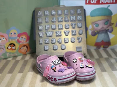 Croc jibbitz/shoe charm - alphabet & numbers by Elevated Expressions ...