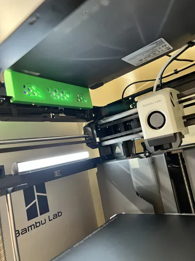 AMS Risers for P1P (No Supports Needed) by Six Sigma Hawaii - MakerWorld