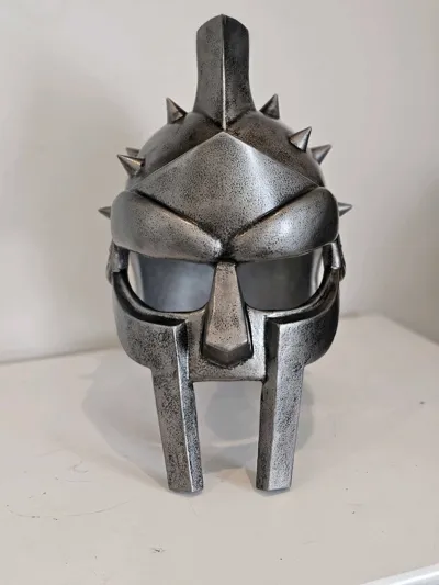 Gladiator Maximus Helmet - Free 3D Print Model - MakerWorld
