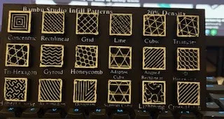 Bambu Studio Infill Swatches by Moosimus6 MakerWorld: Download Free 3D ...