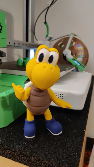 Koopa Spiked Remixed by ST3D MakerWorld: Download Free 3D Models