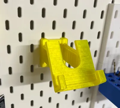 Skadis Phone Holder by Generic Makerspace MakerWorld: Download Free 3D Models