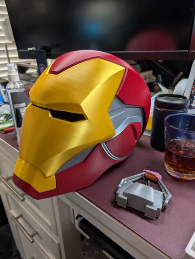 Ironman Mark 85 Helmet V2 by Budwin MakerWorld: Download Free 3D Models