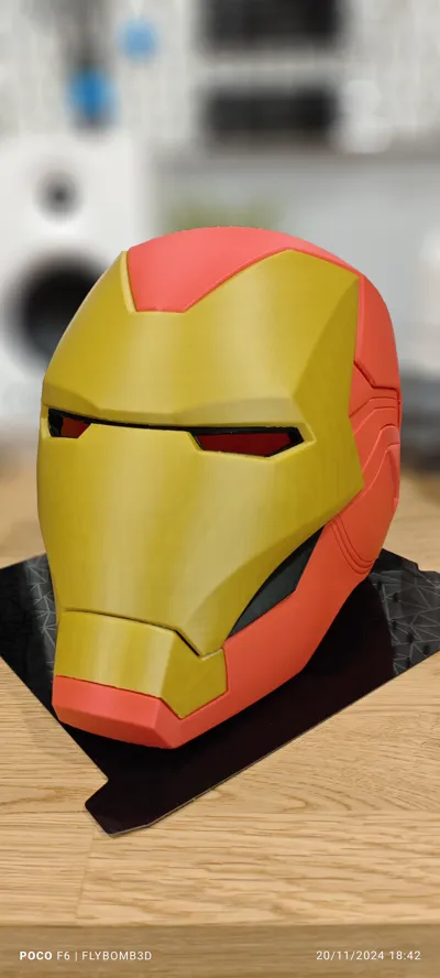 Ironman Mark 85 Helmet V2 by Budwin MakerWorld: Download Free 3D Models