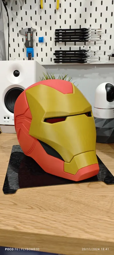 Ironman Mark 85 Helmet V2 by Budwin MakerWorld: Download Free 3D Models