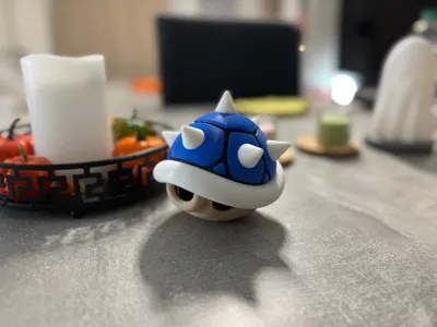 Mario Koopa Shell and Spiny Shell Multi Part by Playco3D MakerWorld ...