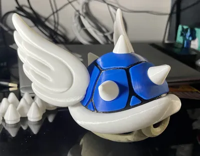 Mario Koopa Shell and Spiny Shell Multi Part by Playco3D MakerWorld ...