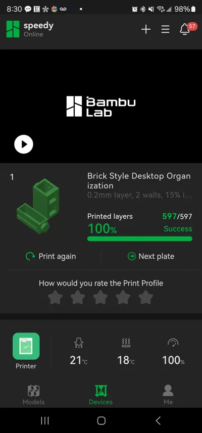 Brick Style Desktop Organization by lukeinthegarage - MakerWorld