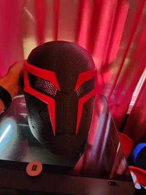 Spider-Man 2099 V2 Helmet Textured by Budwin MakerWorld: Download Free 3D Models