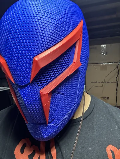 Spider-Man 2099 V2 Helmet Textured by Budwin MakerWorld: Download Free 3D Models