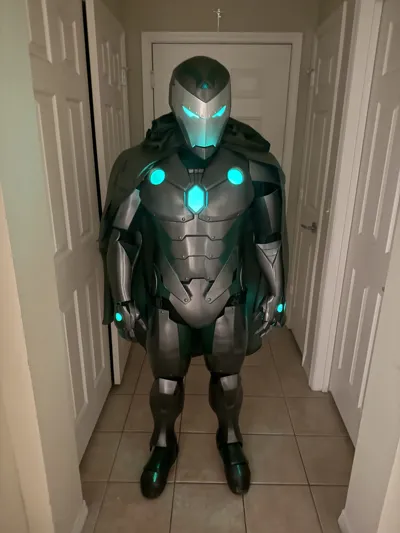 Infamous Iron Man Suit by Budwin MakerWorld: Download Free 3D Models