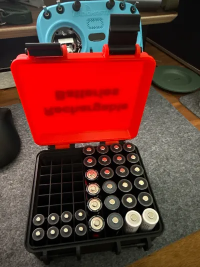 Rugged AA, AAA & mixed battery box 48 batteries Remixed by StampyDriver ...