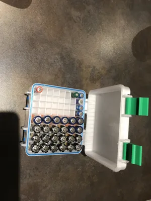 Rugged AA, AAA & mixed battery box 48 batteries Remixed by StampyDriver ...