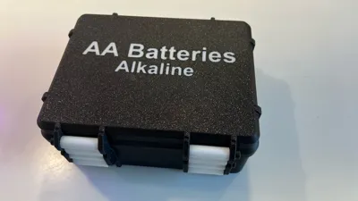 Rugged AA, AAA & mixed battery box 48 batteries Remixed by StampyDriver ...