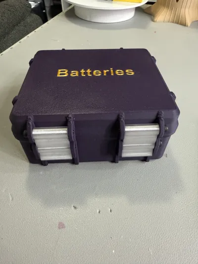 Rugged AA, AAA & mixed battery box 48 batteries Remixed by StampyDriver ...