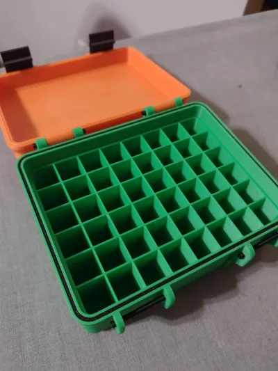 Rugged AA, AAA & mixed battery box 48 batteries - Free 3D Print Model ...