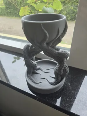Tree Flower Pot by uni3Dworld MakerWorld: Download Free 3D Models