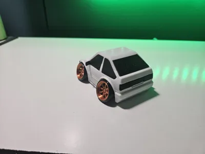 Tooned TOYOTA AE86 - Model kit by soarpix MakerWorld: Download Free 3D ...