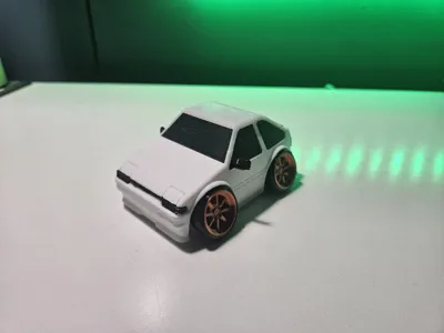 Tooned TOYOTA AE86 - Model kit by soarpix MakerWorld: Download Free 3D ...