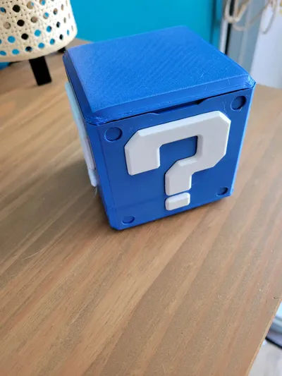 Super Mario Item Block Box Snap-on Lid by anselorMakerWorld: Download ...