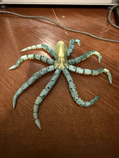 Inky the Playful Octopus Remixed by raskal MakerWorld: Download Free 3D ...