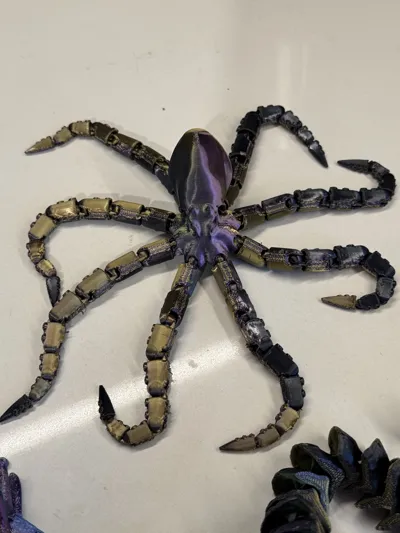 Inky the Playful Octopus Remixed by raskal MakerWorld: Download Free 3D ...