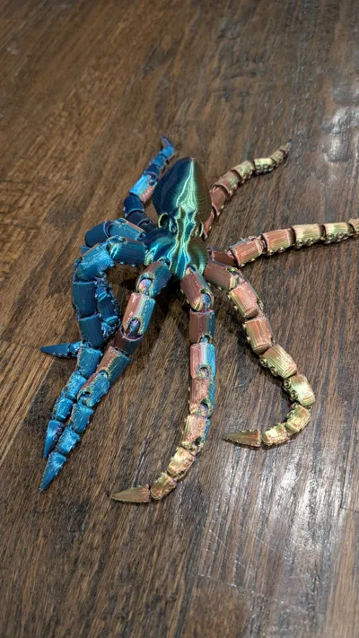 Inky the Playful Octopus Remixed by raskal MakerWorld: Download Free 3D ...