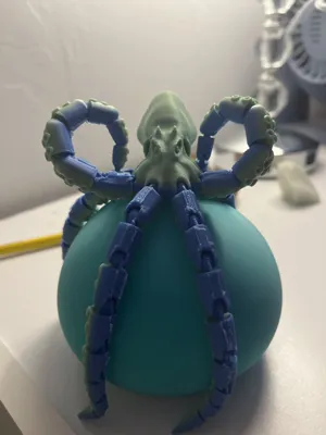 Inky the Playful Octopus Remixed by raskal MakerWorld: Download Free 3D ...