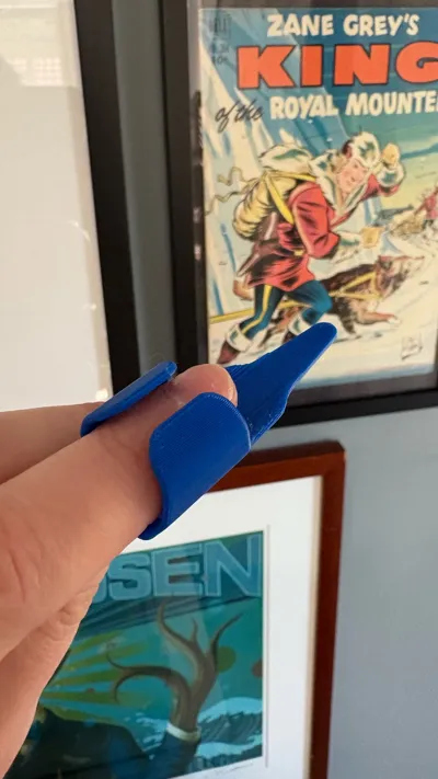 Sewing Finger Pusher – Fabric Guide Tool - Free 3D Print Model - MakerWorld