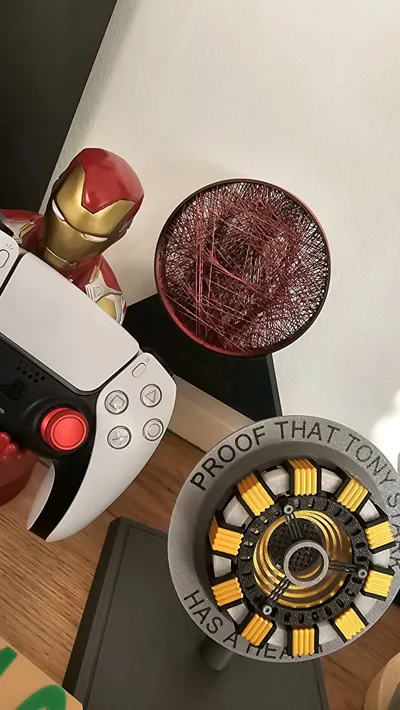 IRON MAN STRING-ART / MARVEL / DECORATION by Sektor 7 Studios ...