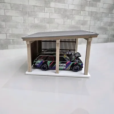 1 64 scale car garage by a.muzic555 MakerWorld: Download Free 3D Models