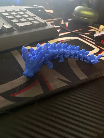 Articulated Shardscale Dragon (16cm) by hollowmaker MakerWorld: Download Free 3D Models