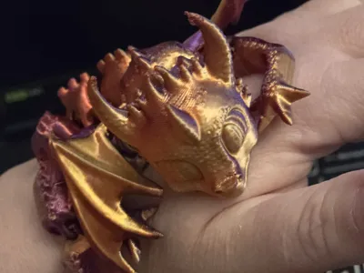 Baby Ryuu Dragon by ENIQUE3D MakerWorld: Download Free 3D Models