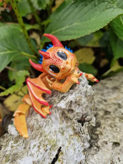 Baby Ryuu Dragon by ENIQUE3D MakerWorld: Download Free 3D Models