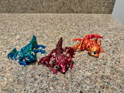 Baby Ryuu Dragon by ENIQUE3D - MakerWorld