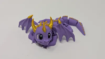 Baby Ryuu Dragon by ENIQUE3D MakerWorld: Download Free 3D Models